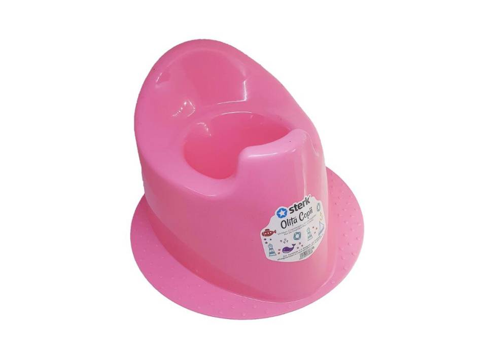 Olita pentru Copii STERK, Plastic Roz