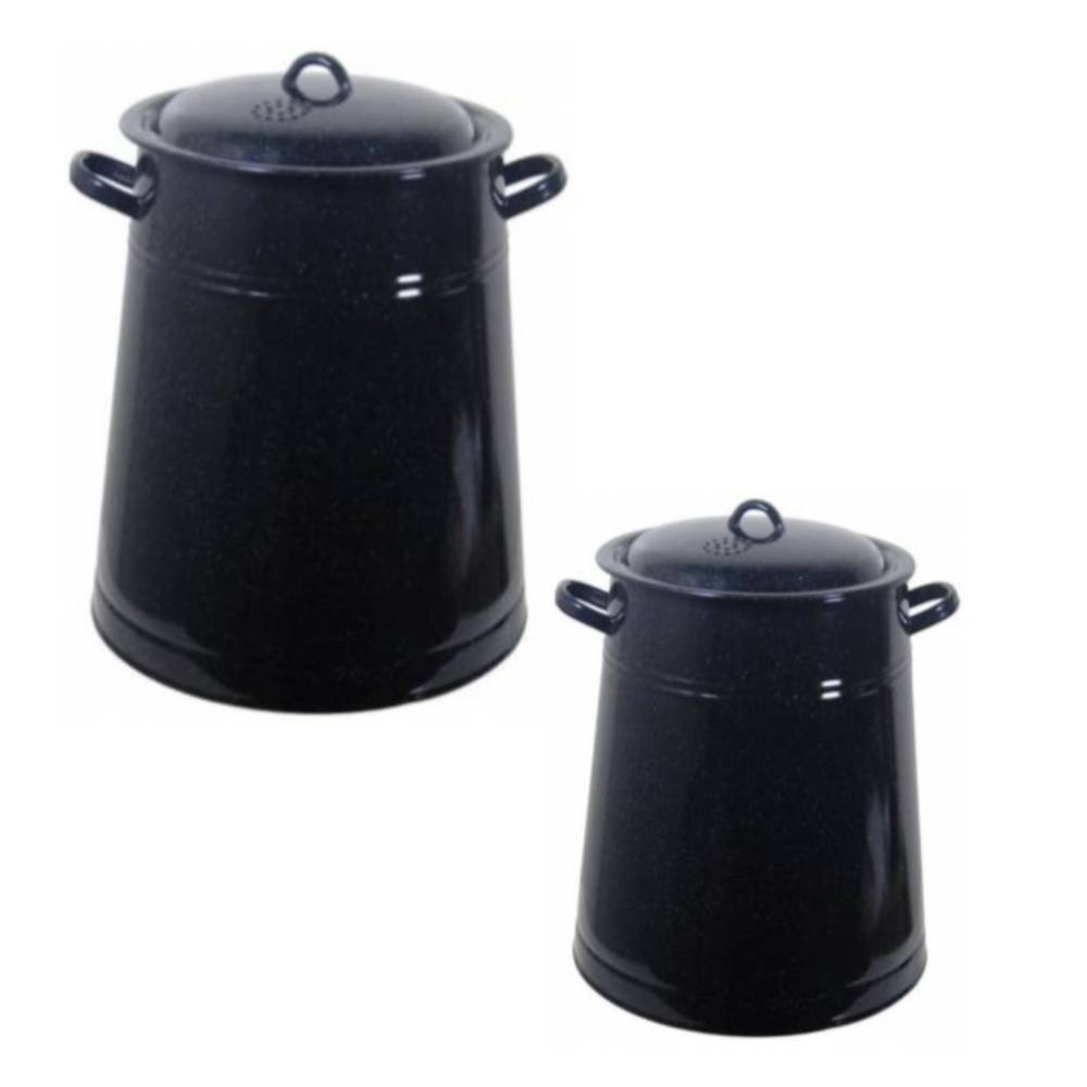 Garnita emailata 20 L + Garnita emailata 30 L